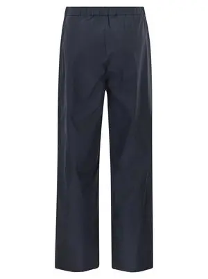 Max Mara Cotton Poplin Drawstring Trousers