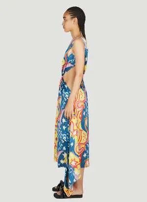 Marni Galactic Paradise Midi Dress