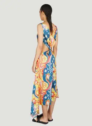 Marni Galactic Paradise Midi Dress