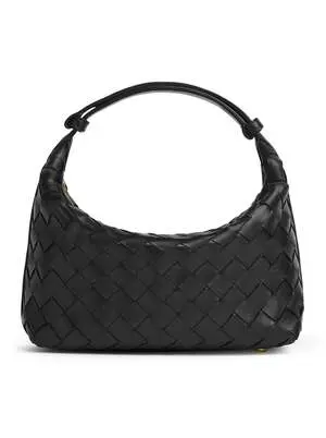 Bottega Veneta Mini Wallace Shoulder Bag - Black