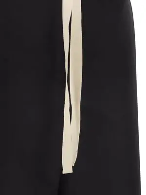 Max Mara Cotton Drawstring Trousers