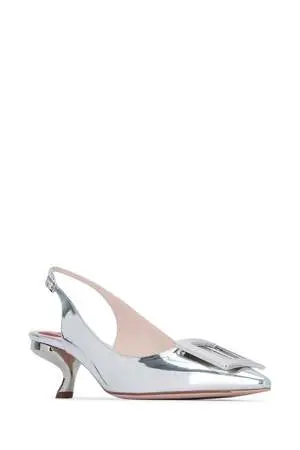 ROGER VIVIER Virgule Sling Back Dec 55 - Multicolor