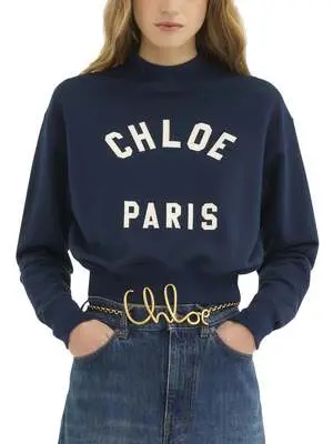 Chloé Iconic Logo Chain Belt - Multicolor