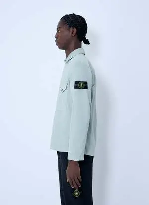 Stone Island Logo Patch Overshirt