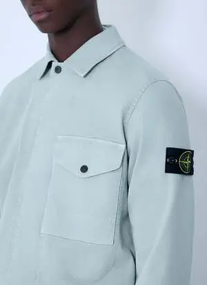 Stone Island Logo Patch Overshirt