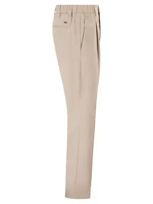 Herno Pleated Trousers With Drawstring Waist