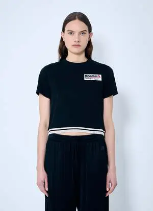 Moncler Cropped T-shirts For Women