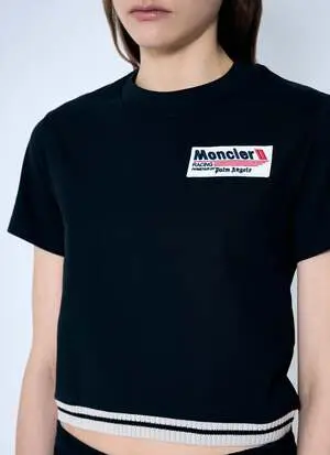 Moncler X Palm Angels Cropped Logo T-shirt