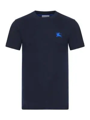 Burberry Ekd Front Logo T-shirt - Blue
