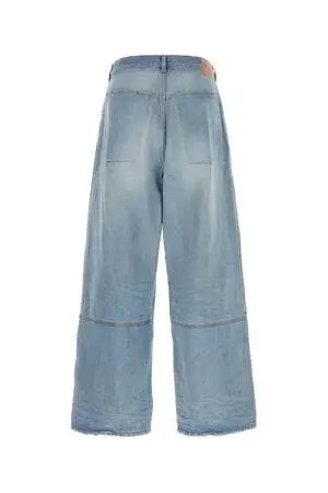 Balenciaga Denim Wide-leg Jeans - Blue