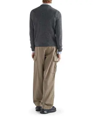 Prada Crew Neck Cashmere Sweater - Multicolor