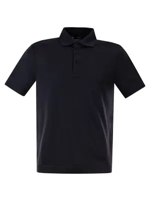 Herno Cotton Jersey Polo Shirt - Multicolor