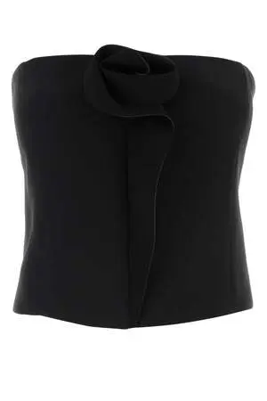 Giorgio Armani Satin Bodice - Black