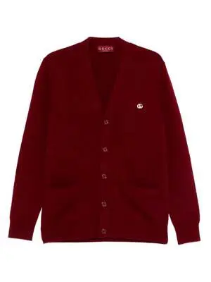 Gucci Wool Long Sleeve Cardigan - Multicolor