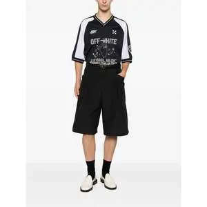 Off-White Logo-print Polyester T-shirt