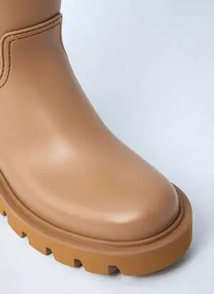 Moncler Kickstream Waterproof Boots - Brown
