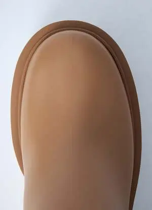 Moncler Kickstream Waterproof Boots - Brown