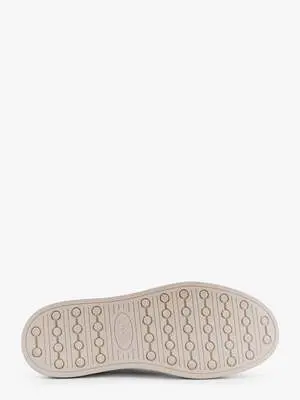 TOD'S Leather Sneakers With Rubber Sole