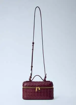 Bottega Veneta Intrecciato Leather Vanity Case - Multicolor