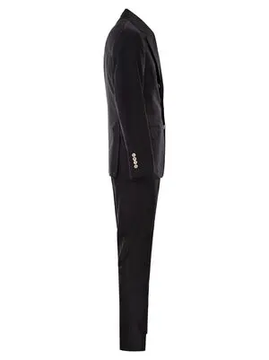 Brunello Cucinelli Tailored Suit In Virgin Wool - Multicolor
