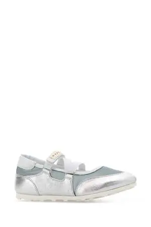 Marni Mesh And Leather Retro Ballerinas