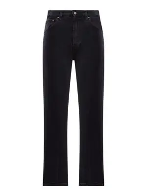 TOTEME Twisted Seam Denim Jeans In Grey Wash - Gray