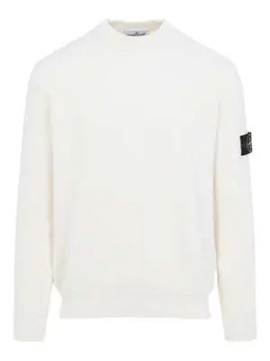 Stone Island Ribbed Soft Organic Cotton Crewneck - Multicolor