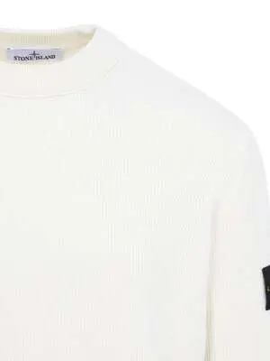 Stone Island Ribbed Soft Organic Cotton Crewneck - Multicolor