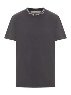 GOLDEN GOOSE Crystal Embellished T-shirt - Multicolor