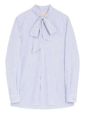 Valentino Garavani Vlogo Signature` Striped Shirt - Multicolor