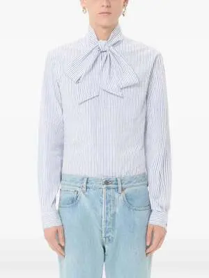 Valentino Garavani Vlogo Signature` Striped Shirt