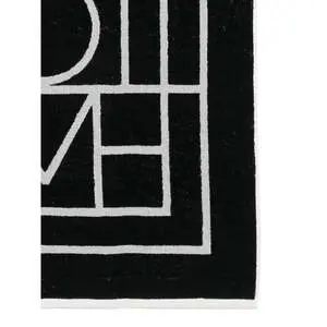 TOTEME Beach Towel With Geometric Pattern