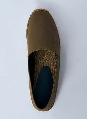 Saint Laurent Cotton Espadrilles - Brown