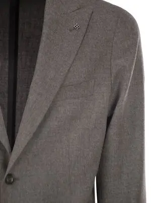 Tagliatore Superfine Virgin Wool Suit - Gray