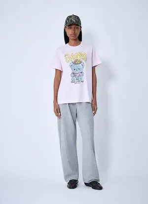 GANNI Logo Graphic T-shirt