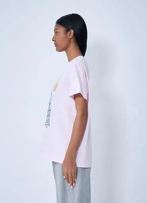 GANNI Logo Graphic T-shirt