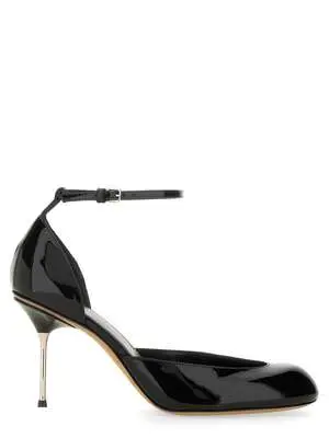 Sportmax Mary Jane Pumps With Ankle Strap - Black