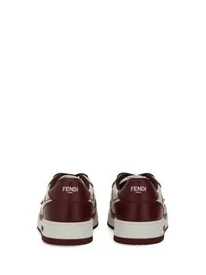 Fendi Match Leather Sneakers - Multicolor