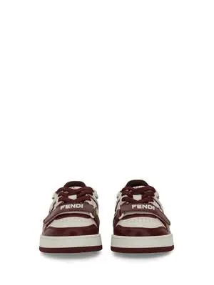 Fendi Match Leather Sneakers - Multicolor