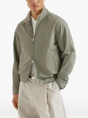 Brunello Cucinelli Zip-up Bomber Jacket - Multicolor