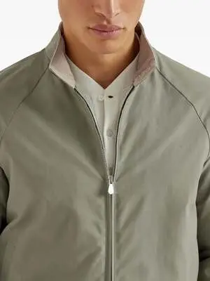 Brunello Cucinelli Zip-up Bomber Jacket - Multicolor