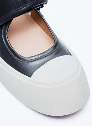 Marni Mary Jane Pablo Flats - Black