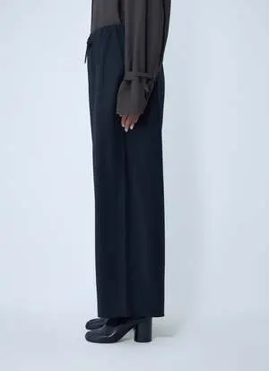 TOTEME Drawstring Wool Dinner Pants