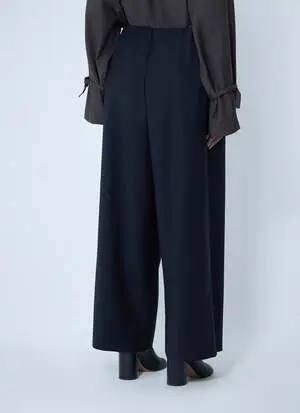 TOTEME Drawstring Wool Dinner Pants