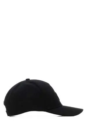 Moncler Cotton Baseball Cap - Black