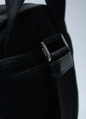 Prada Re-nylon Backpack With Leather Trims