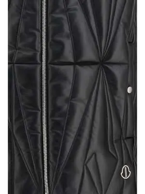 Moncler Rick Owens Geocamo Quilted Leather Flight Vest