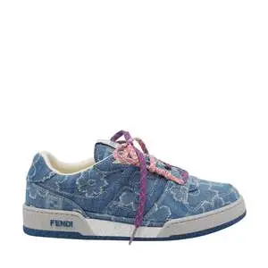 Fendi Match" Low-top Sneakers - Blue