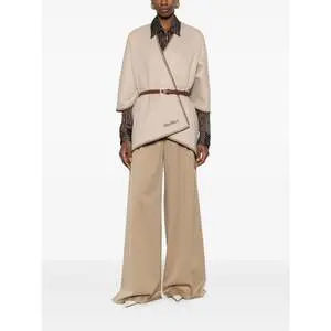 Max Mara Palazzo Pants - Brown