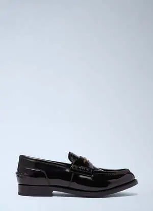 Alexander Wang Logo Slip-on Shoes - Black